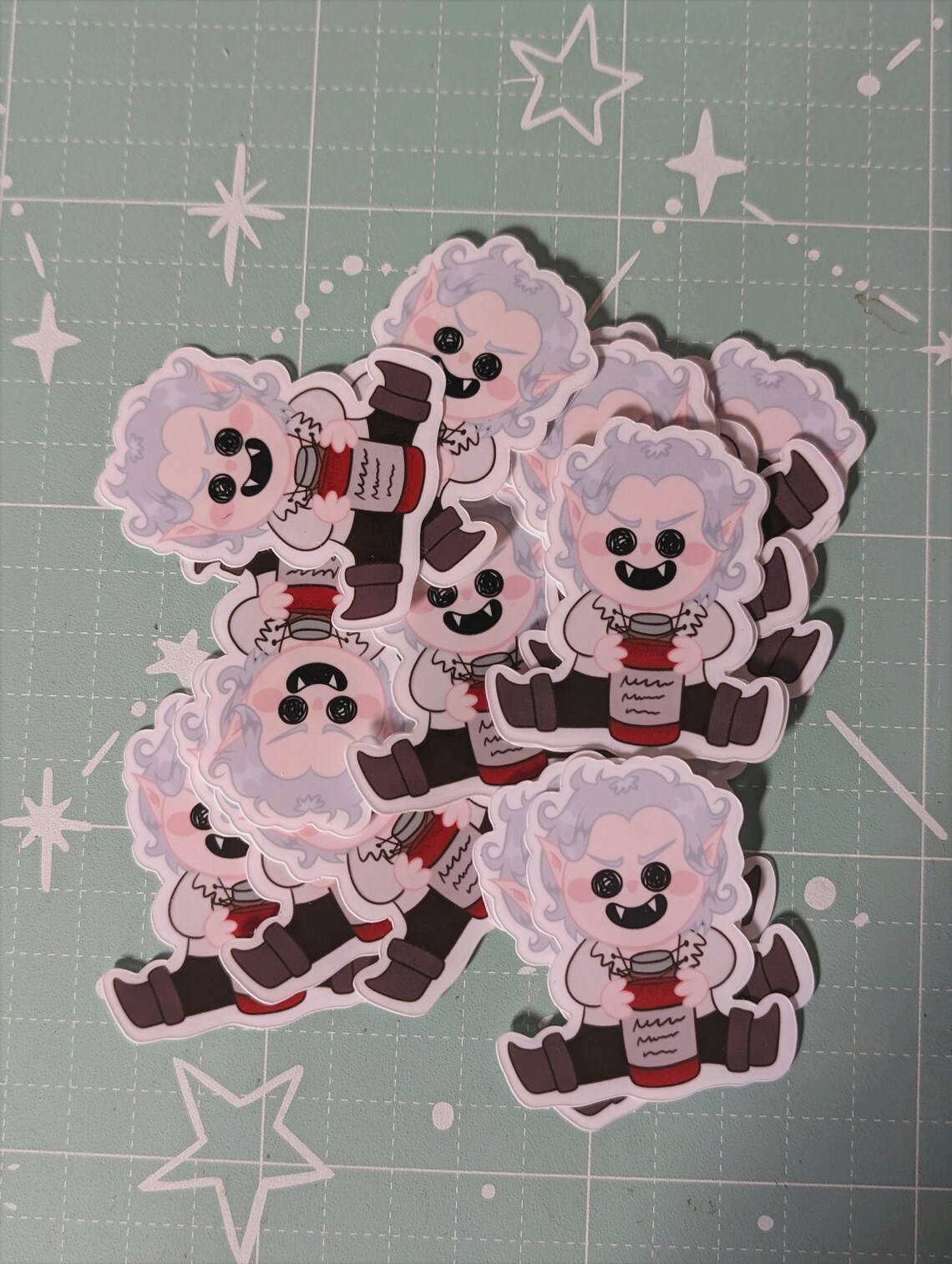 Astarion Cute Chibi Sticker Baldur's Gate 3 BG3 - Etsy