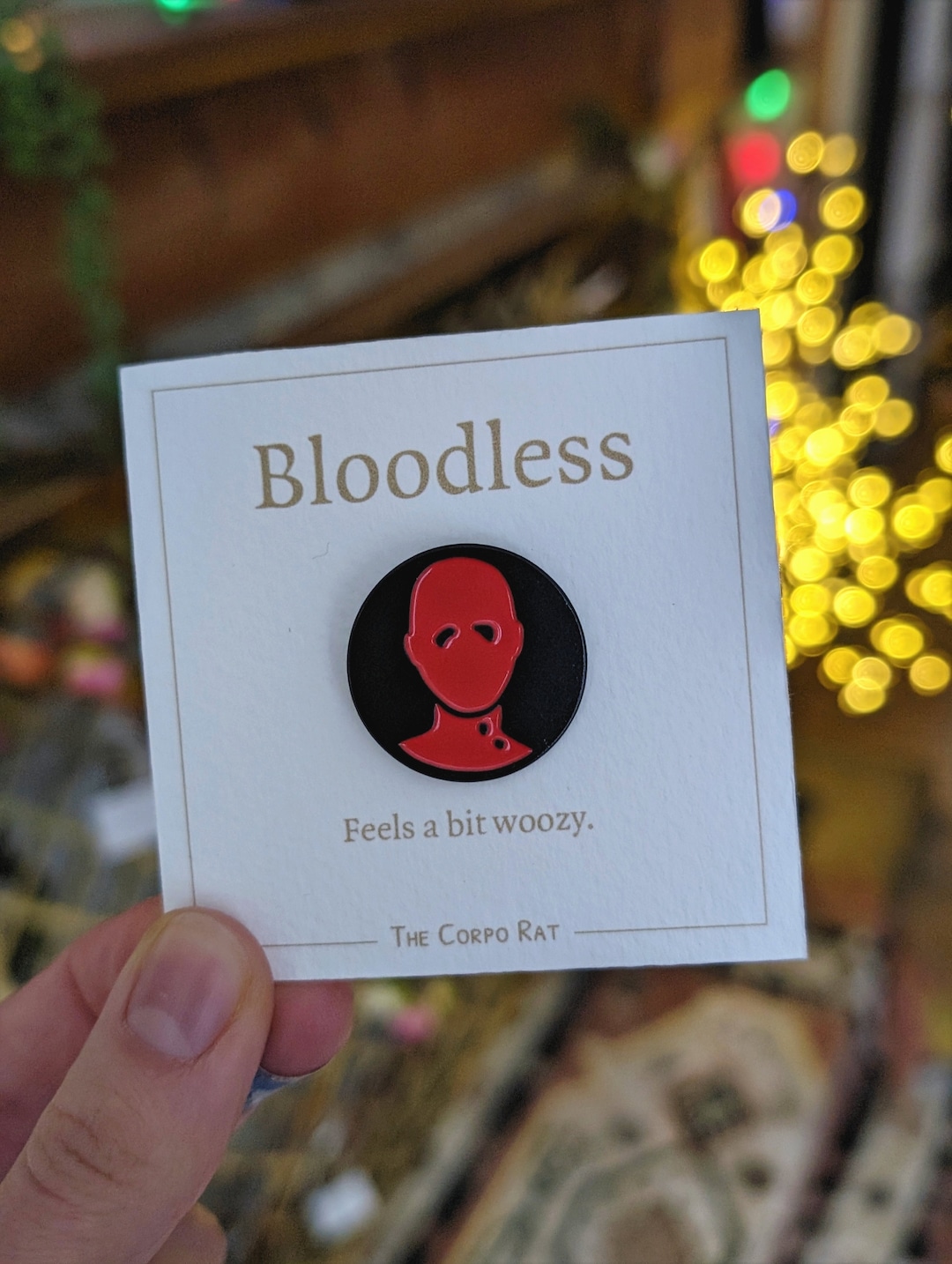 Baldur's Gate 3 Astarion Bloodless Enamel Pin - Secure Locking Pin - Etsy