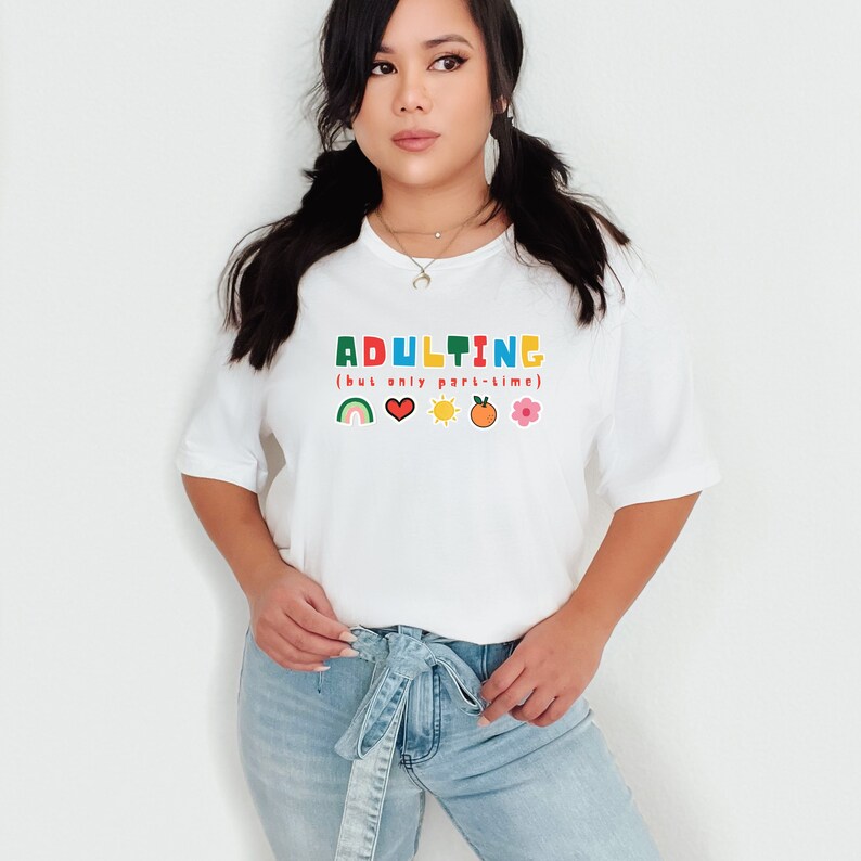 Adulting Shirt Kidcore Clothes Agere Clothes Age Regression Clothes ...