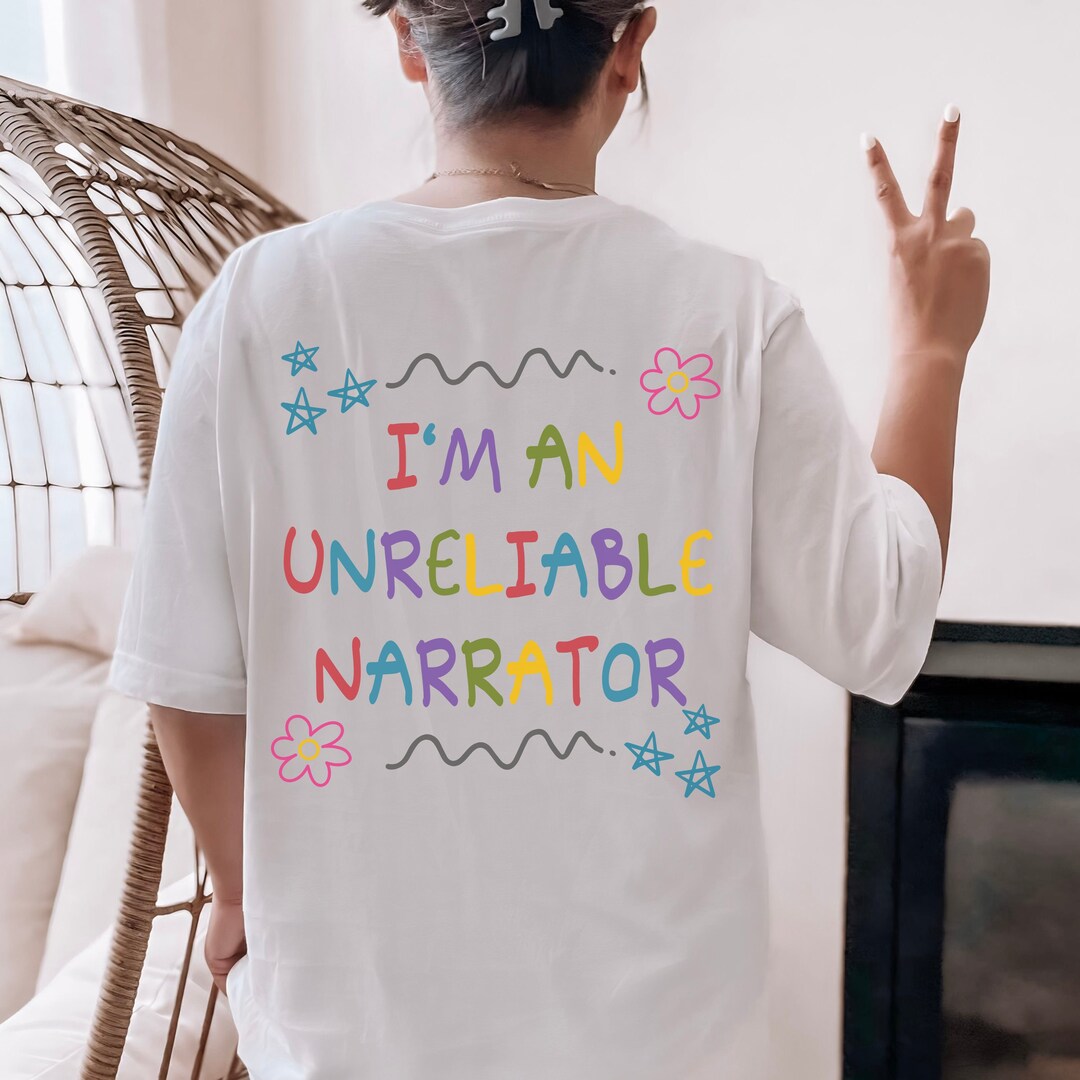 Kidcore Clothes Kidcore Clothing Kidcore Shirt Unreliable Narrator ...