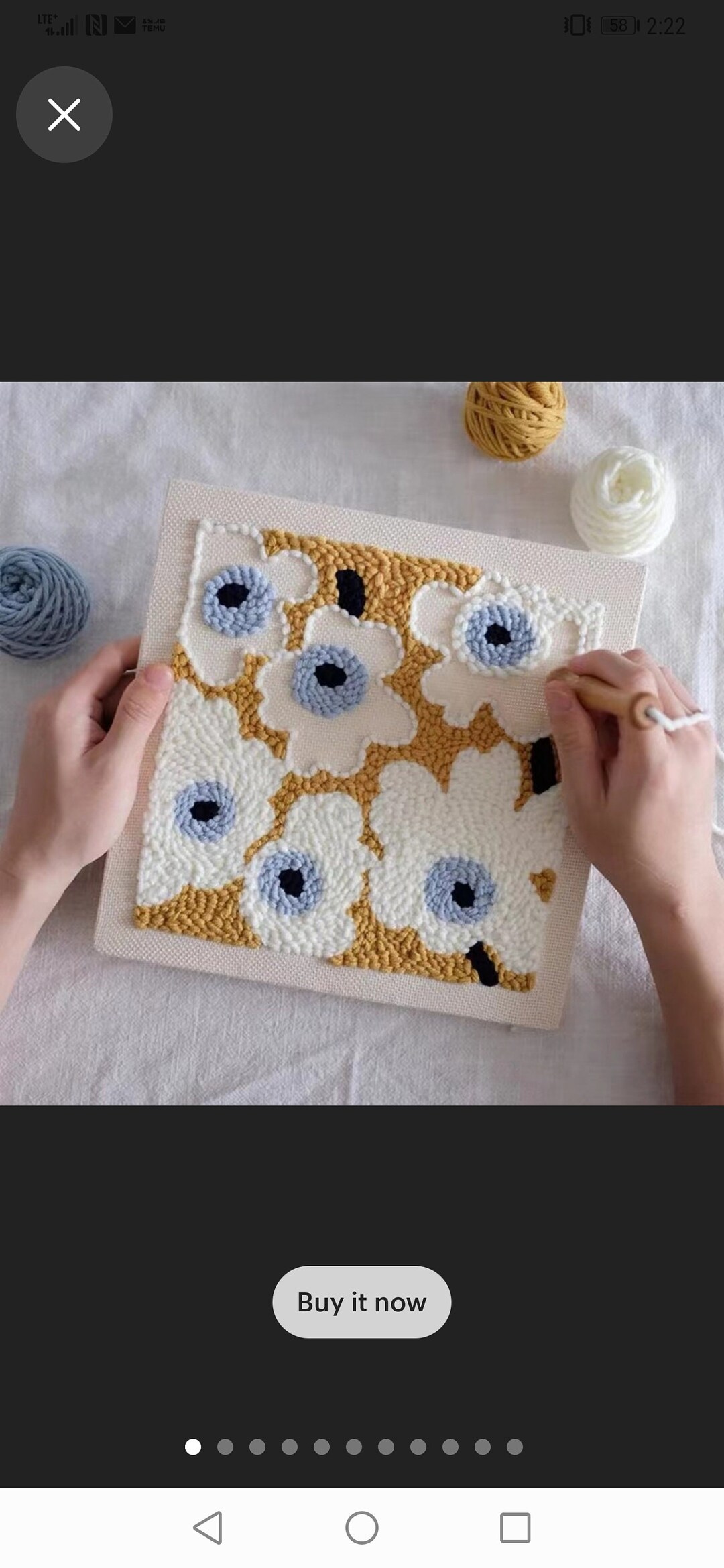 Punch Needles Start Kit/ Beginner Punch Needle Kit With Adjustable ...