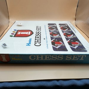 Vintage Hasbro Chess Set NOS 1970s Unopened in the Box. - Etsy
