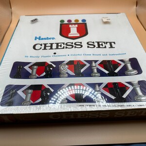 Vintage Hasbro Chess Set NOS 1970s Unopened in the Box. - Etsy