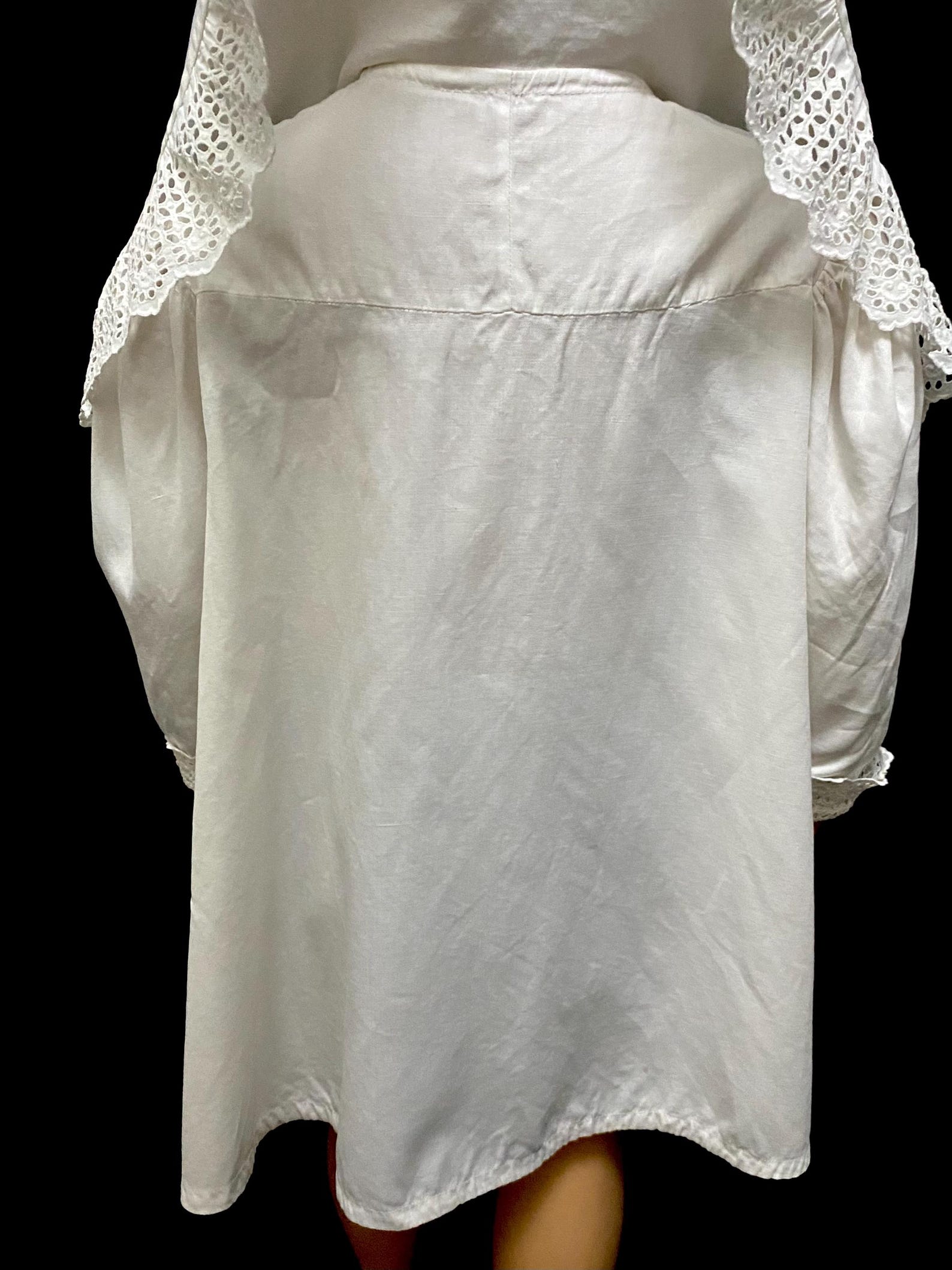 Antique Victorian Edwardian 4T Jacket White Cotton Overcoat Dress up ...