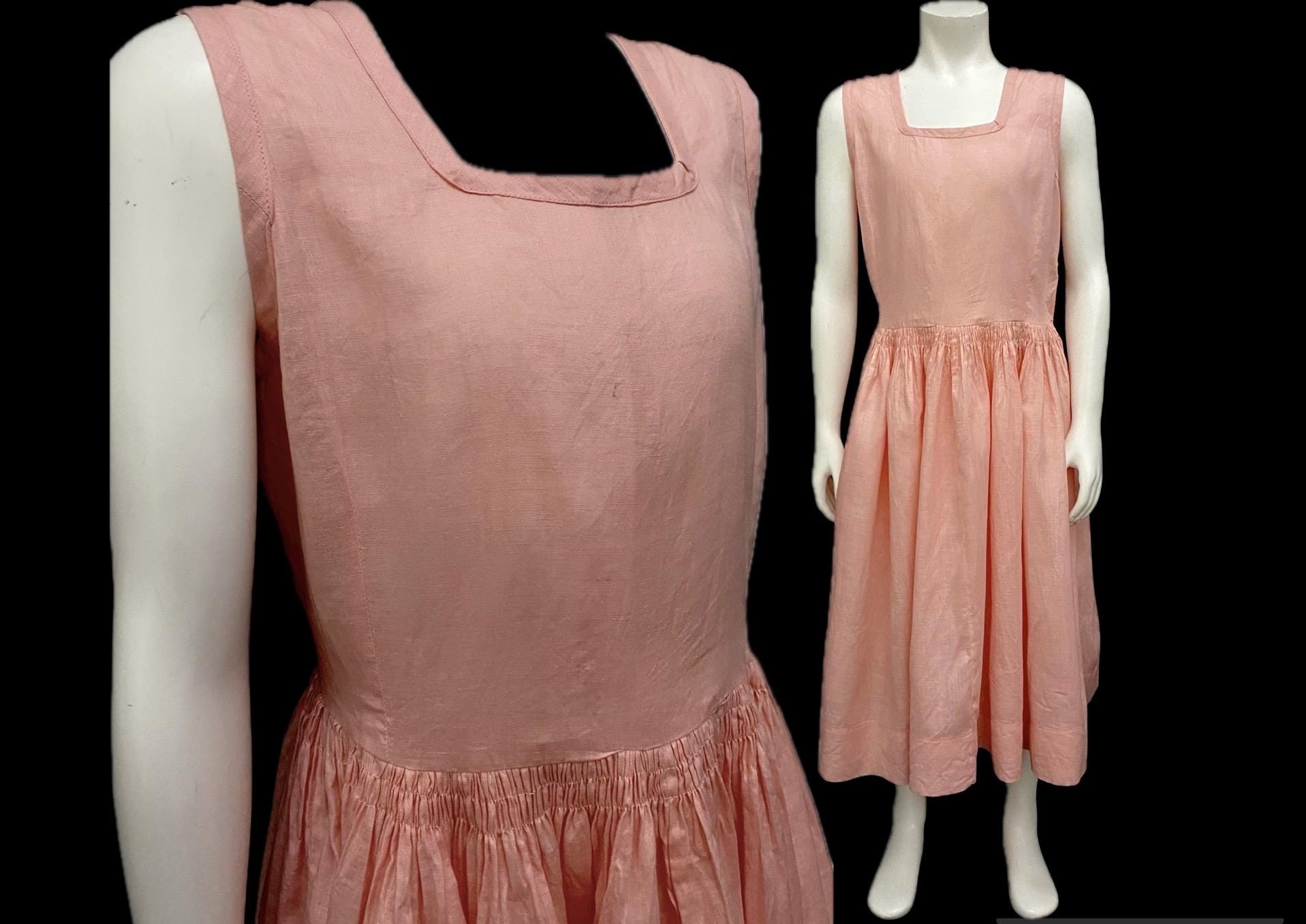 1940s Pink Dress - Etsy 1940s Pink Dress - Etsy