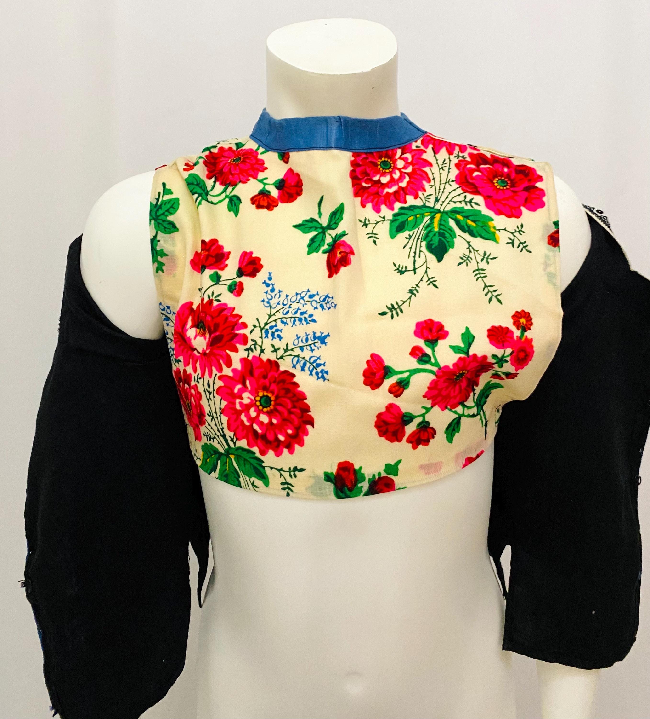 Vintage 8 Girls Dutch Folk Costume Blouse Apron and Kraplap Holland ...