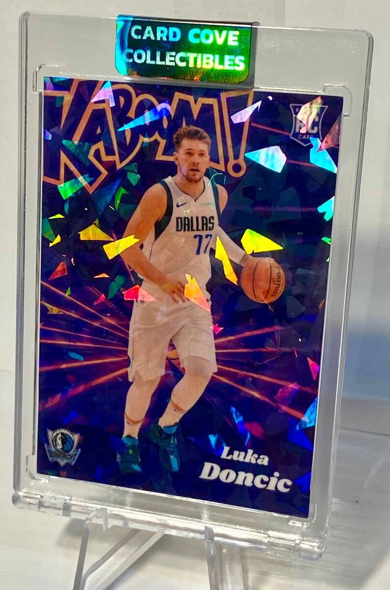 NEW Buy 2 Get 1 FREE Luka Doncic Dallas Mavericks ROOKIE Cracked Ice ...