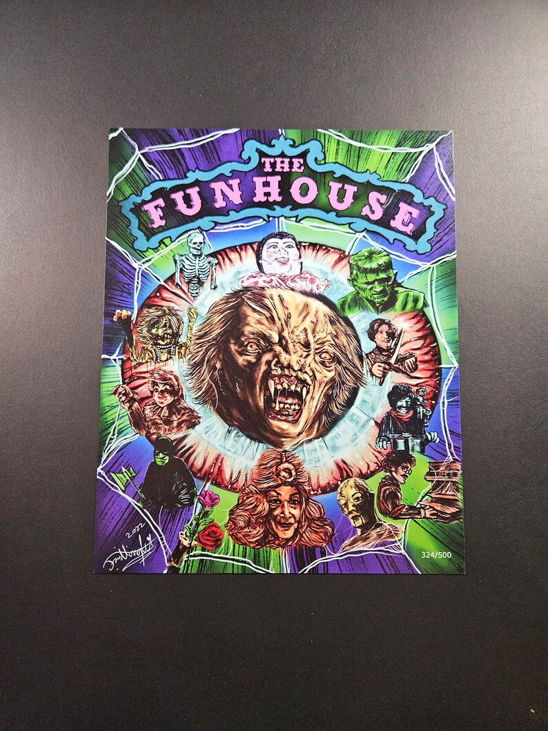 The Funhouse Art Print Set - Etsy