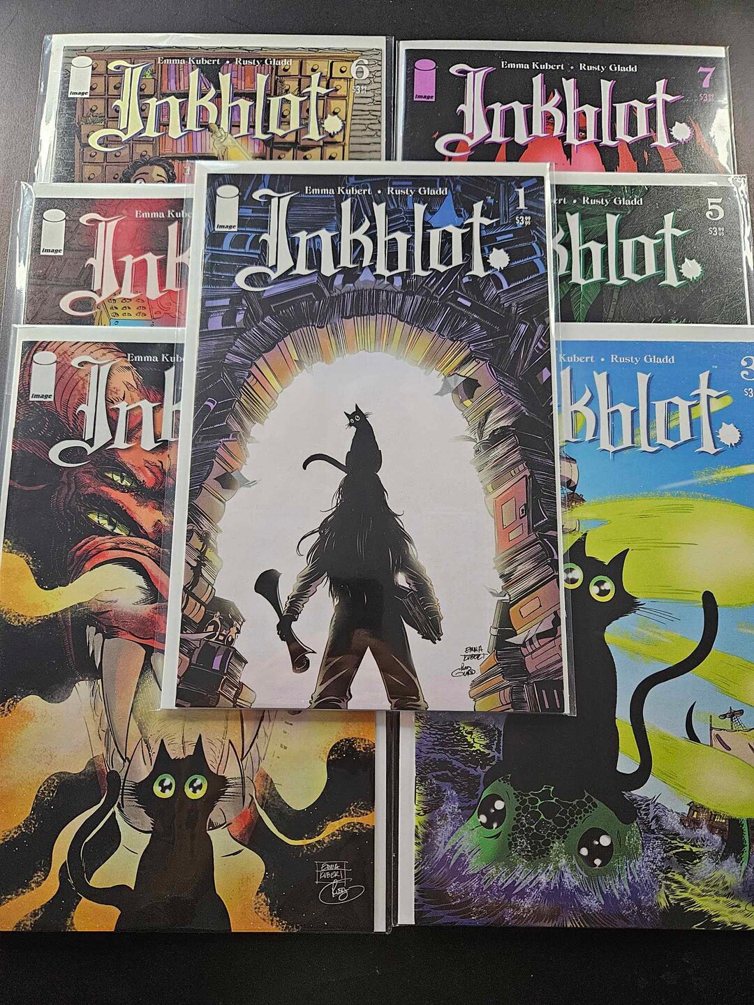 Image Comics - Inkblot #1-7 - Etsy
