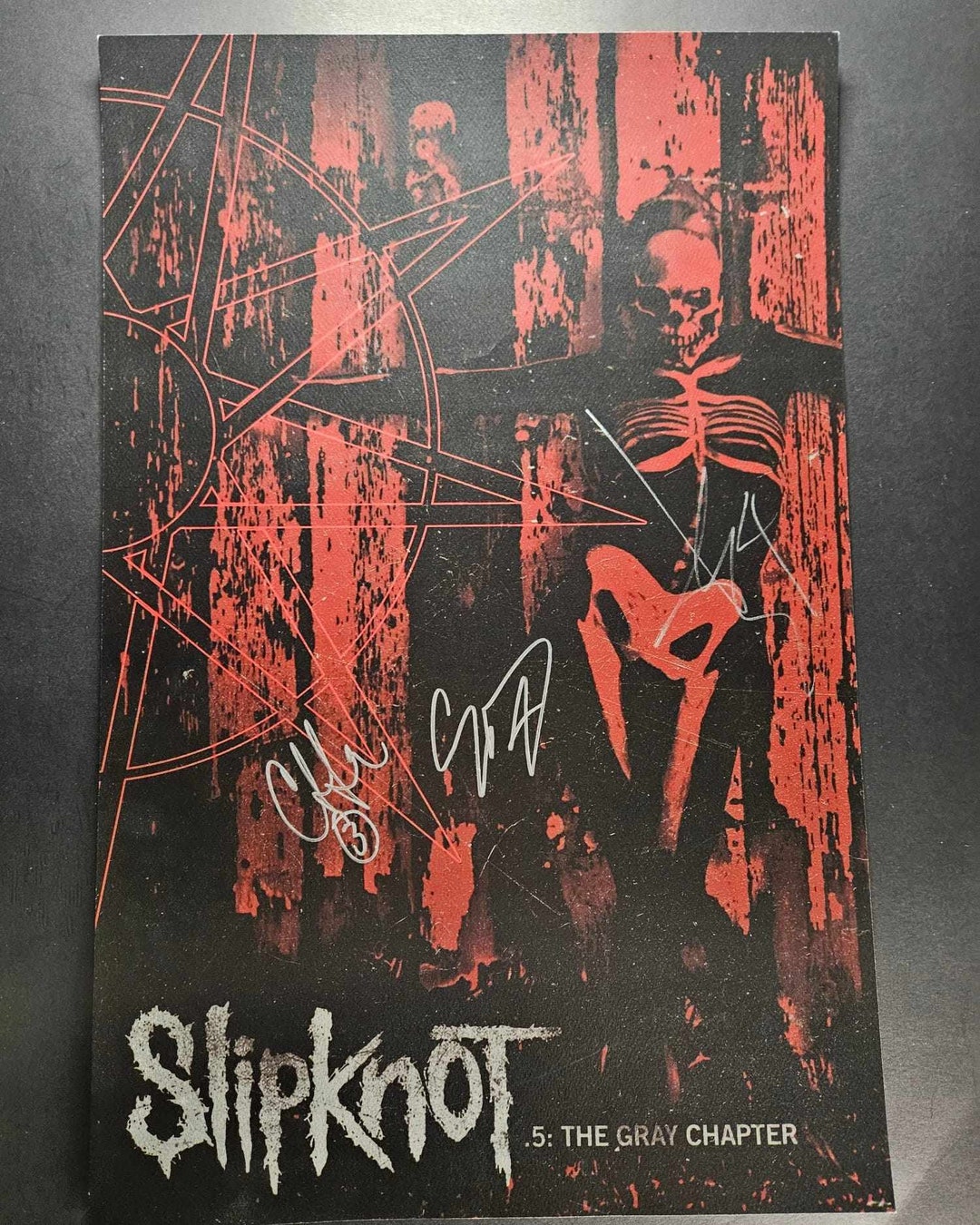 Slipknot VIP Limited Edition Print Signed by 3 Members - Etsy