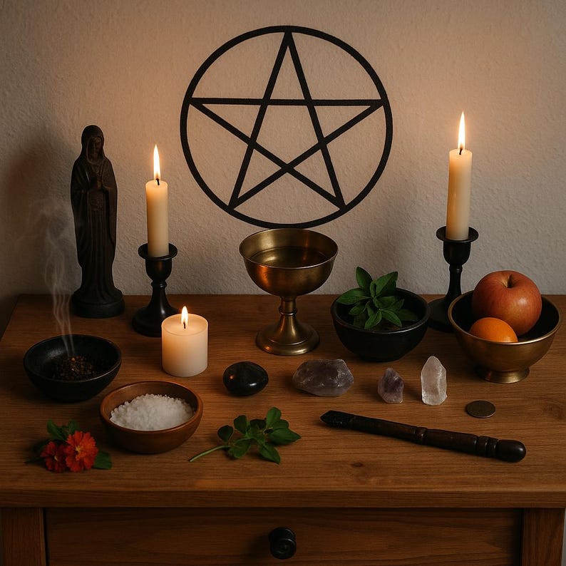 Create Your Sacred Space: A Guide to Ritual Altars - Etsy