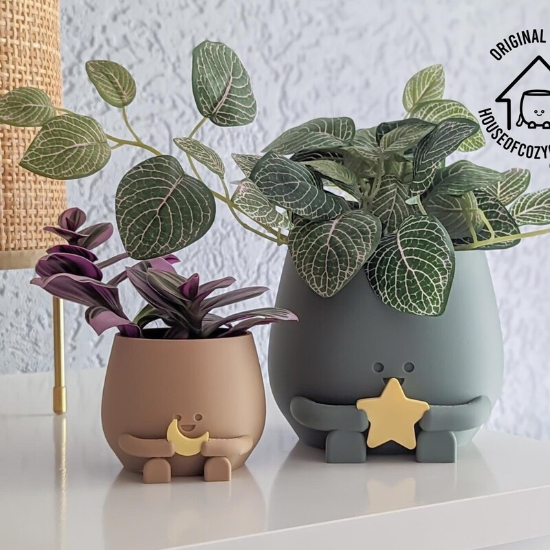 Green Indoor Plant Pot 20cm - Etsy