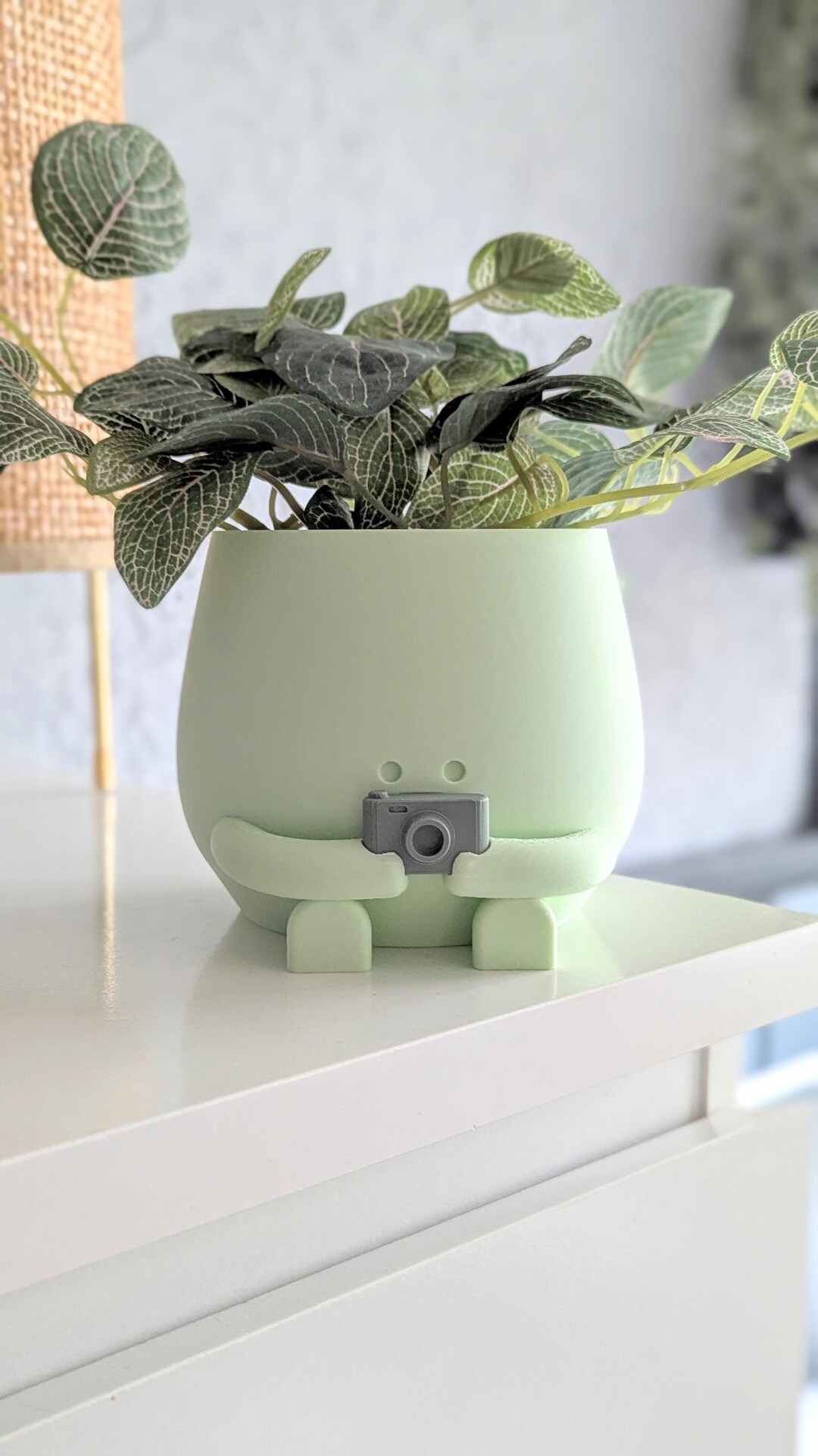 Reading Plant Pot Book Plant Pot Book Lover Gift Plant Pot Happy Face ...