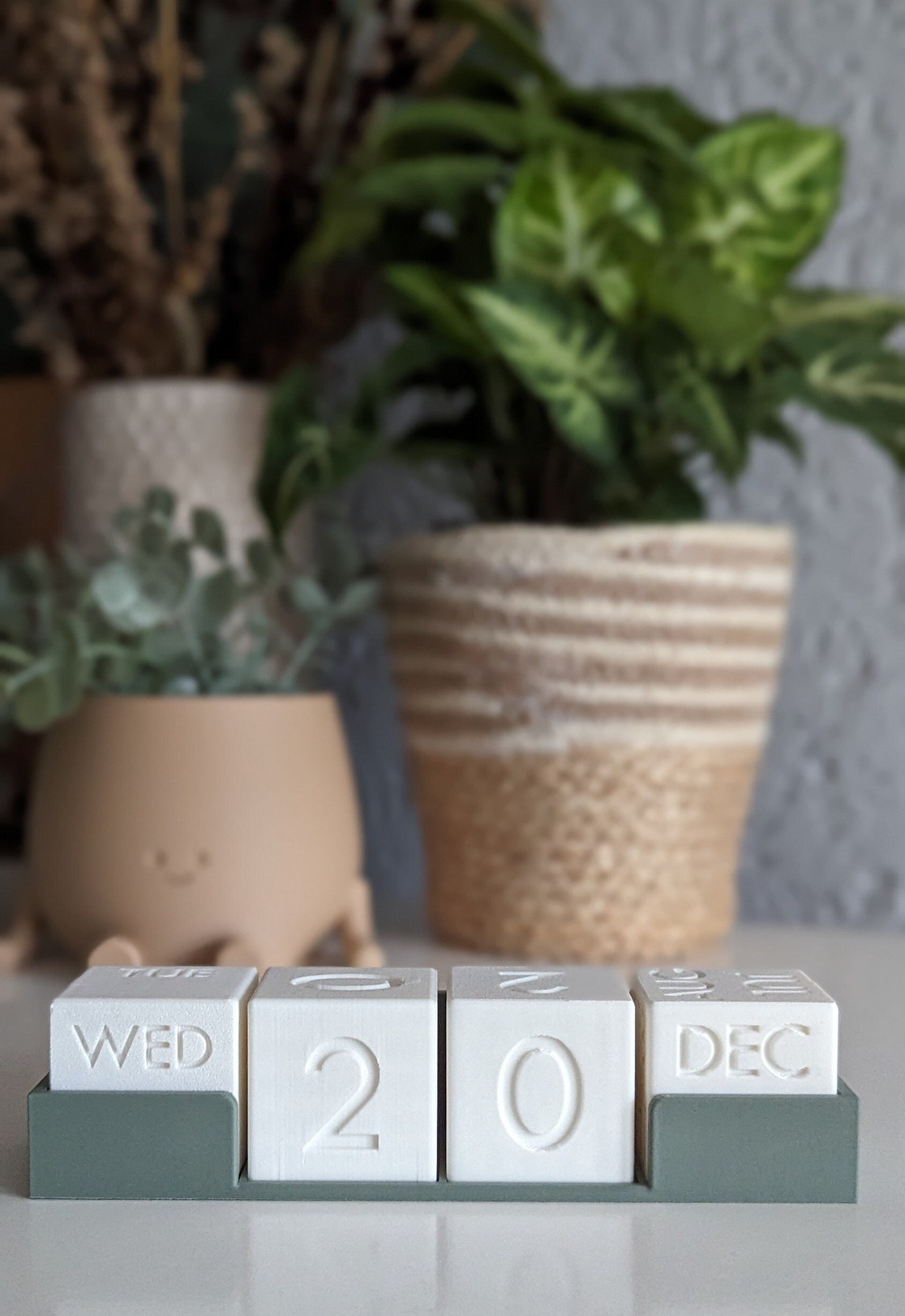 Perpetual Desk Calendar Cute Calendar Aesthetic Calendar Unique ...