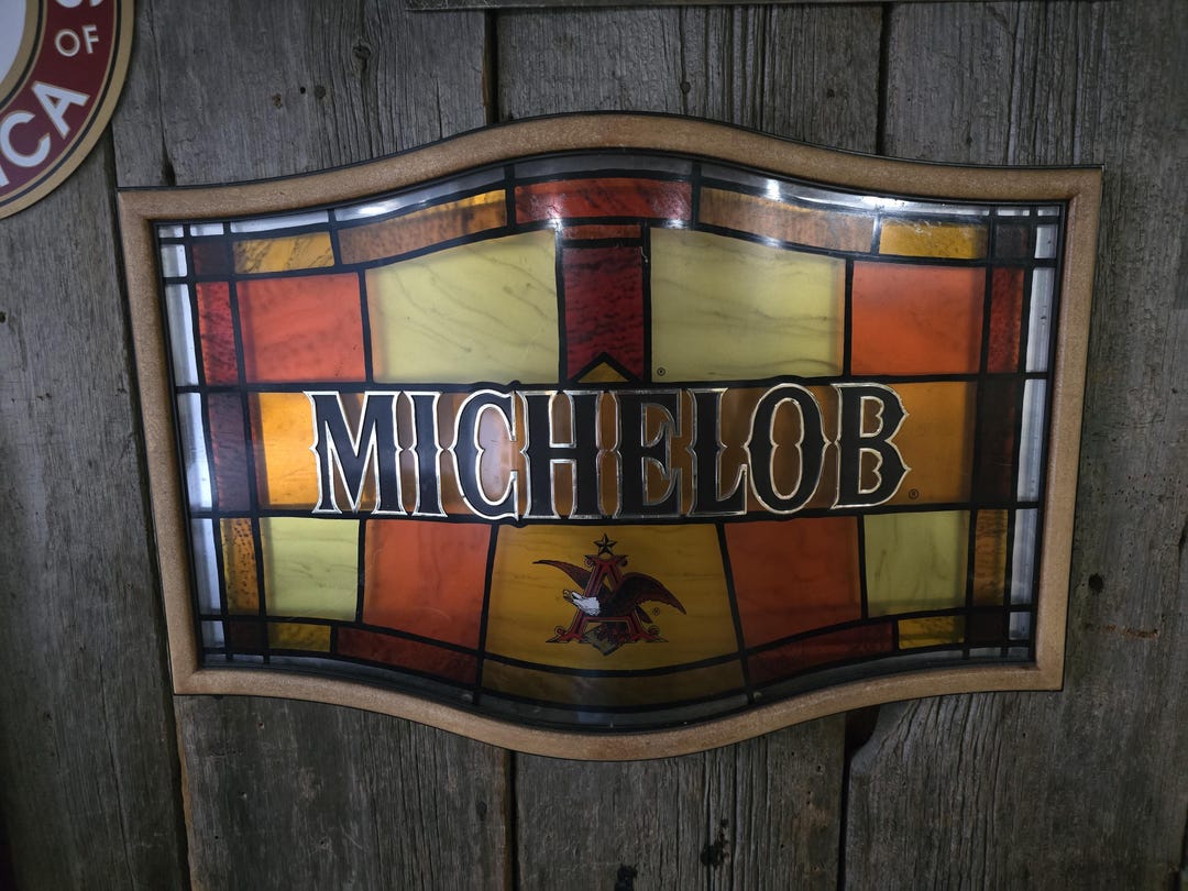 Vintage Michelob Sign. - Etsy