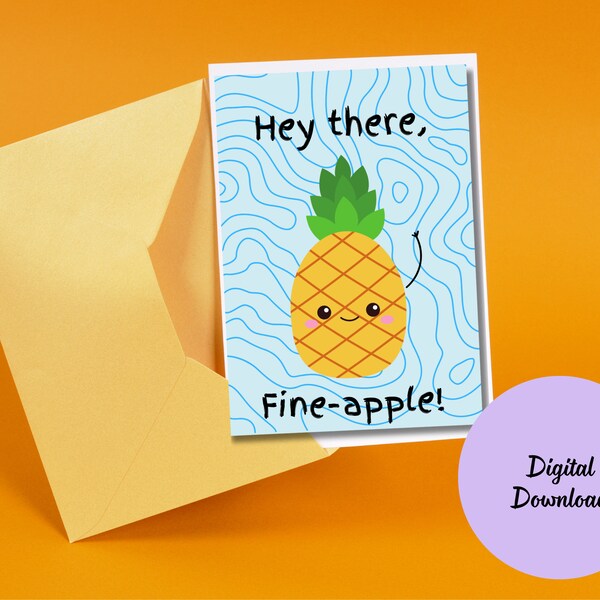 Pineapple Printable - Etsy
