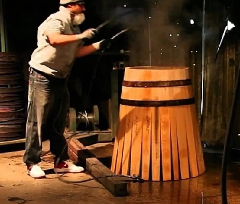 Decorative Wooden Barrel Stand Barrel Table Wine - Etsy