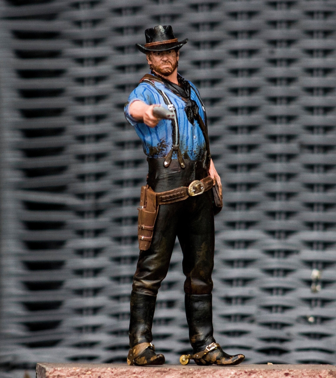 Arthur Morgan Figure Hand Painted - Etsy
