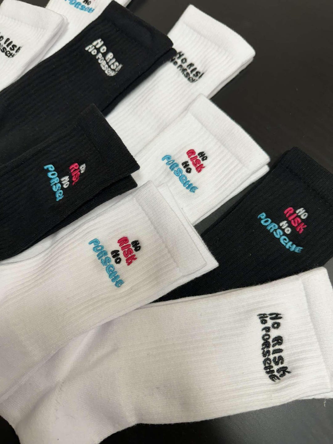 No Risk Automotive Unisex Socks Inspired by Porsche - Etsy