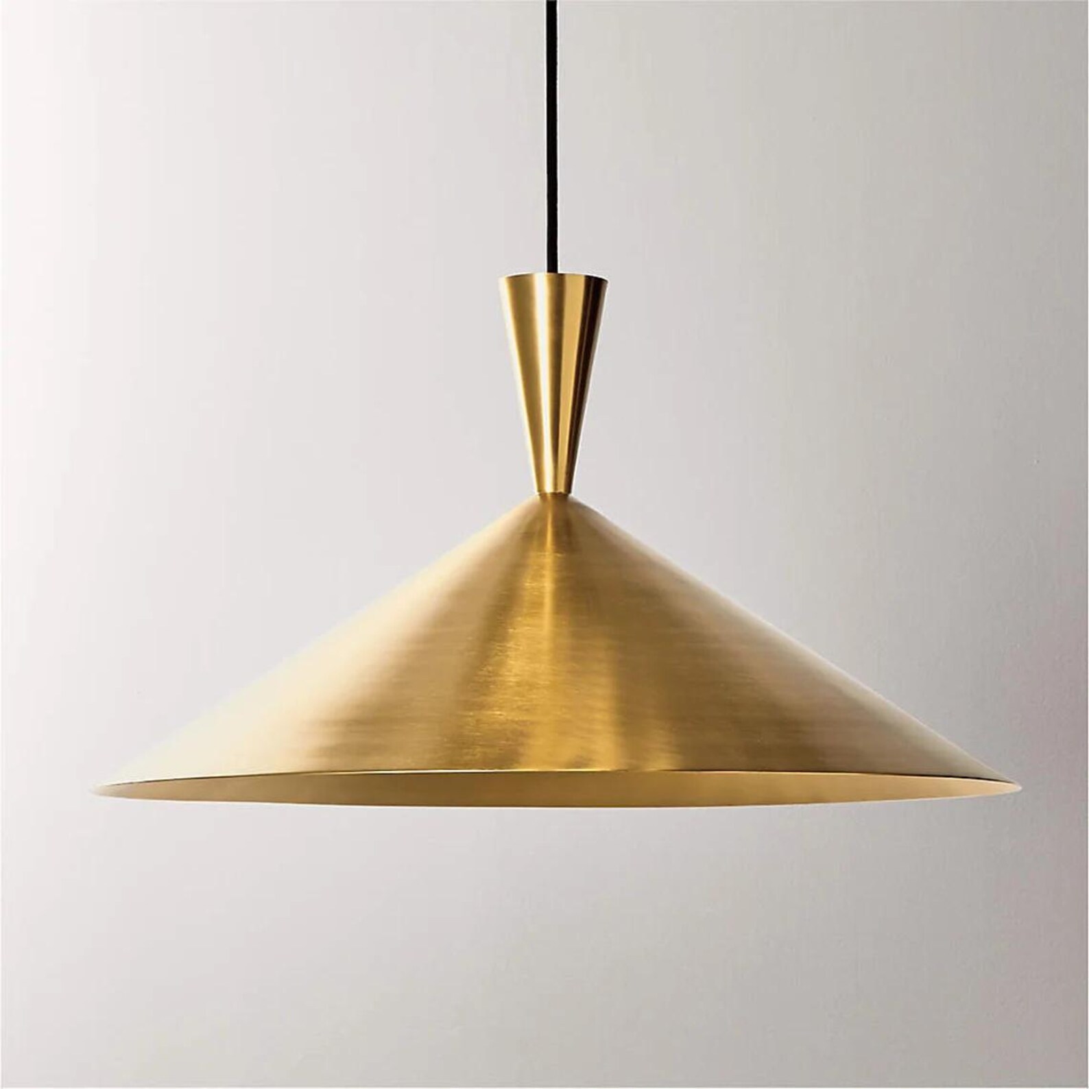 Handmade Brass Pendant Light - Polished Solid Brass Shade Pendant Light ...