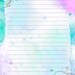 A5 Galaxy Writing Paper - Etsy