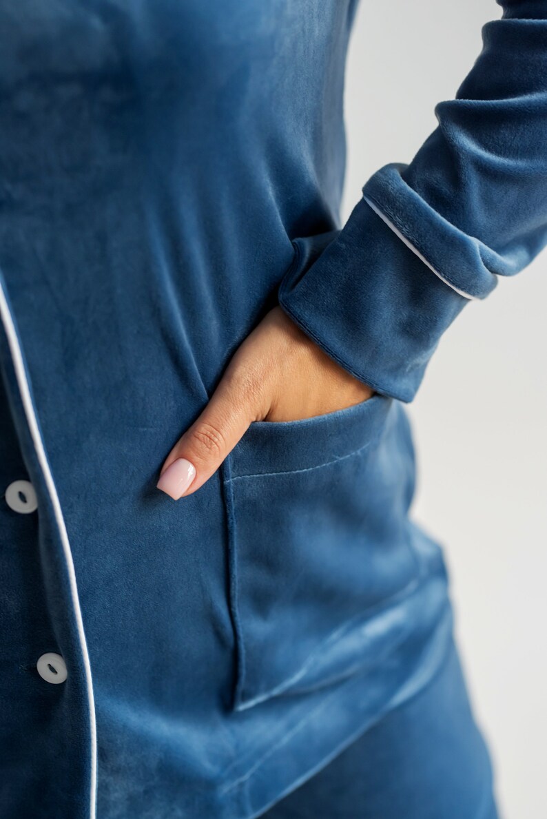 Pajamas Velours / Pajamas Velvet / Velor Suit / Velvet Suit / Home Suit ...