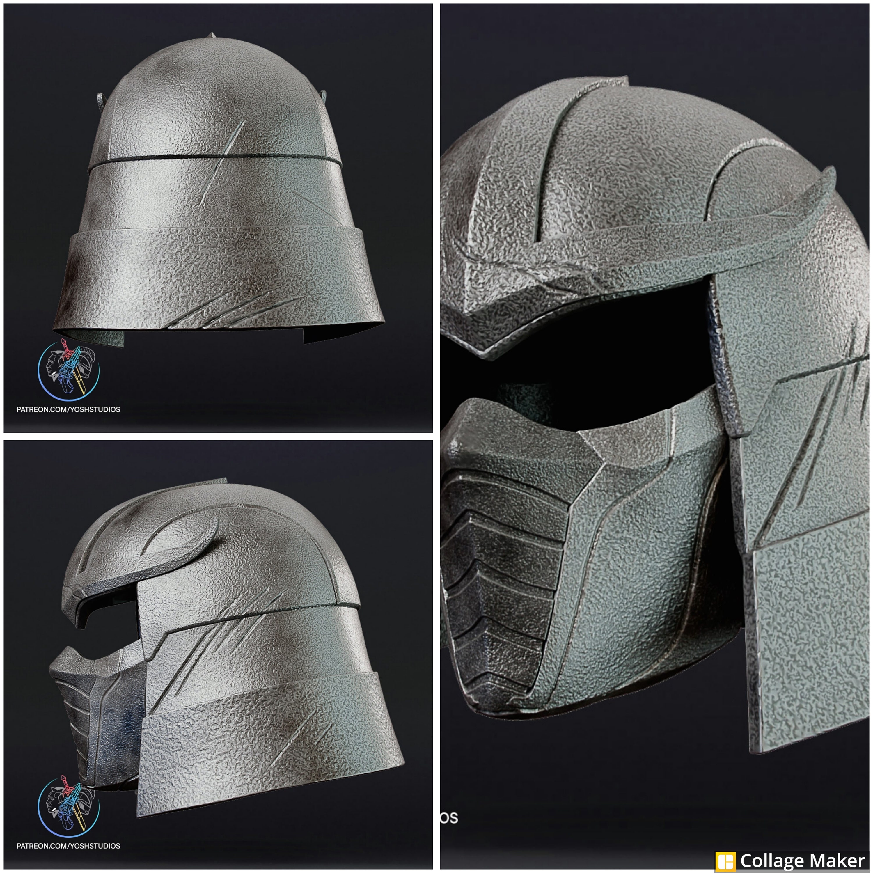 Shredded 3D Printed Mask and Armour Set (physical Unpainted 3D Print ...