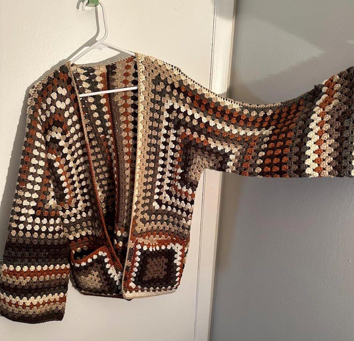 Handmade Crochet Granny Cardigan - Etsy
