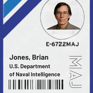 Editable ID Badge Template | Canva Instant Download | Employee Name Tag ...