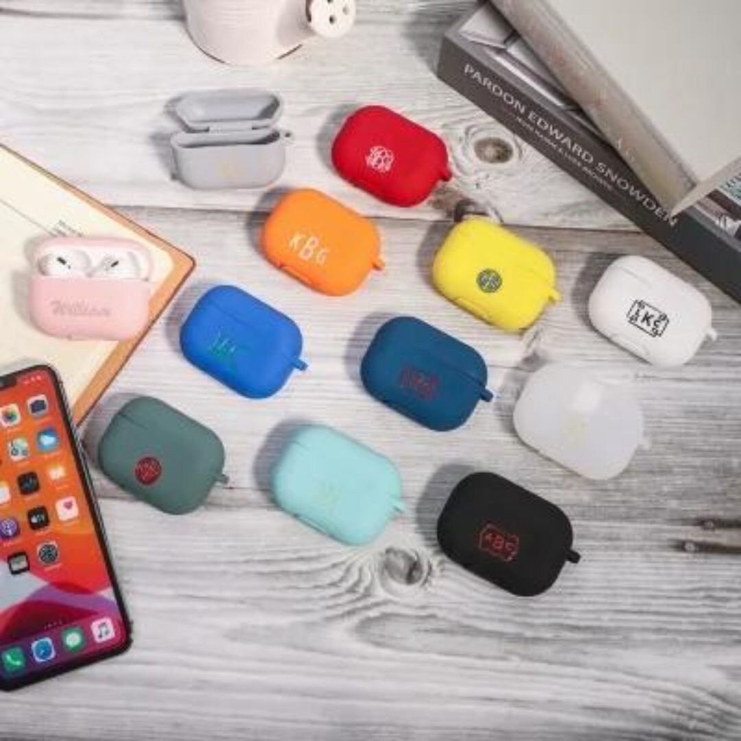 Customised Silicone Case for Airpods Pro, Personalised Case With Name ...
