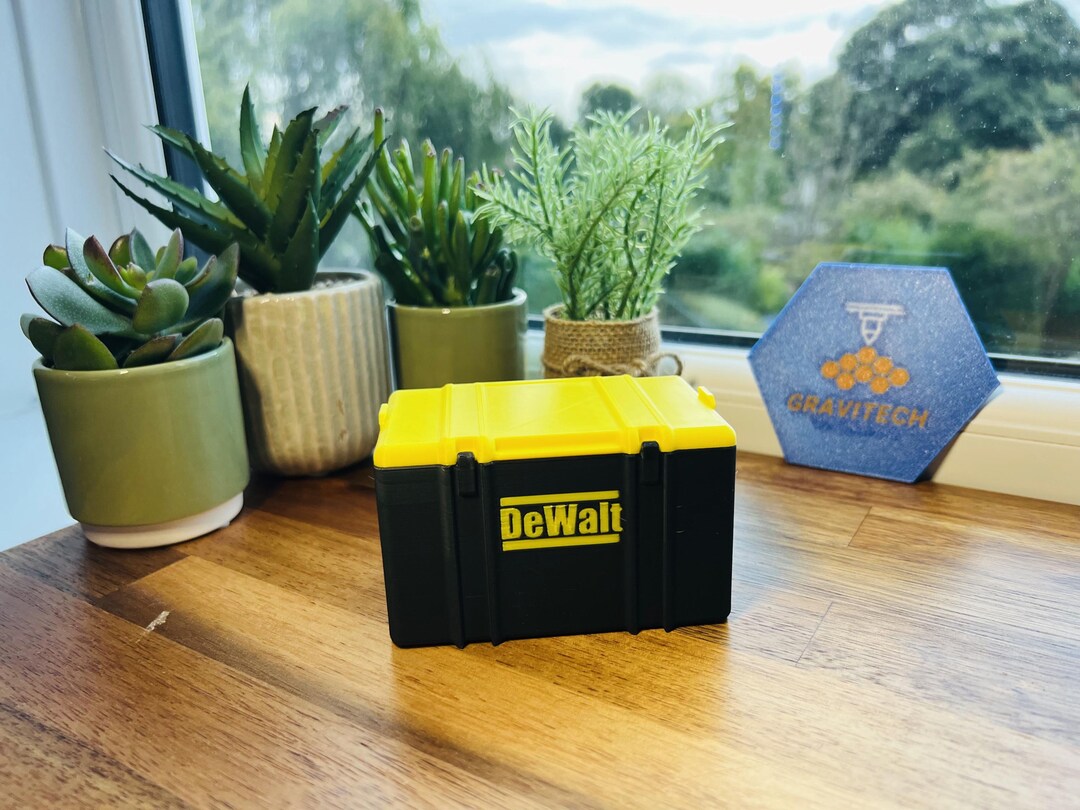 Mini Dewalt Stackable Storage Box Small Parts Organizer - Etsy