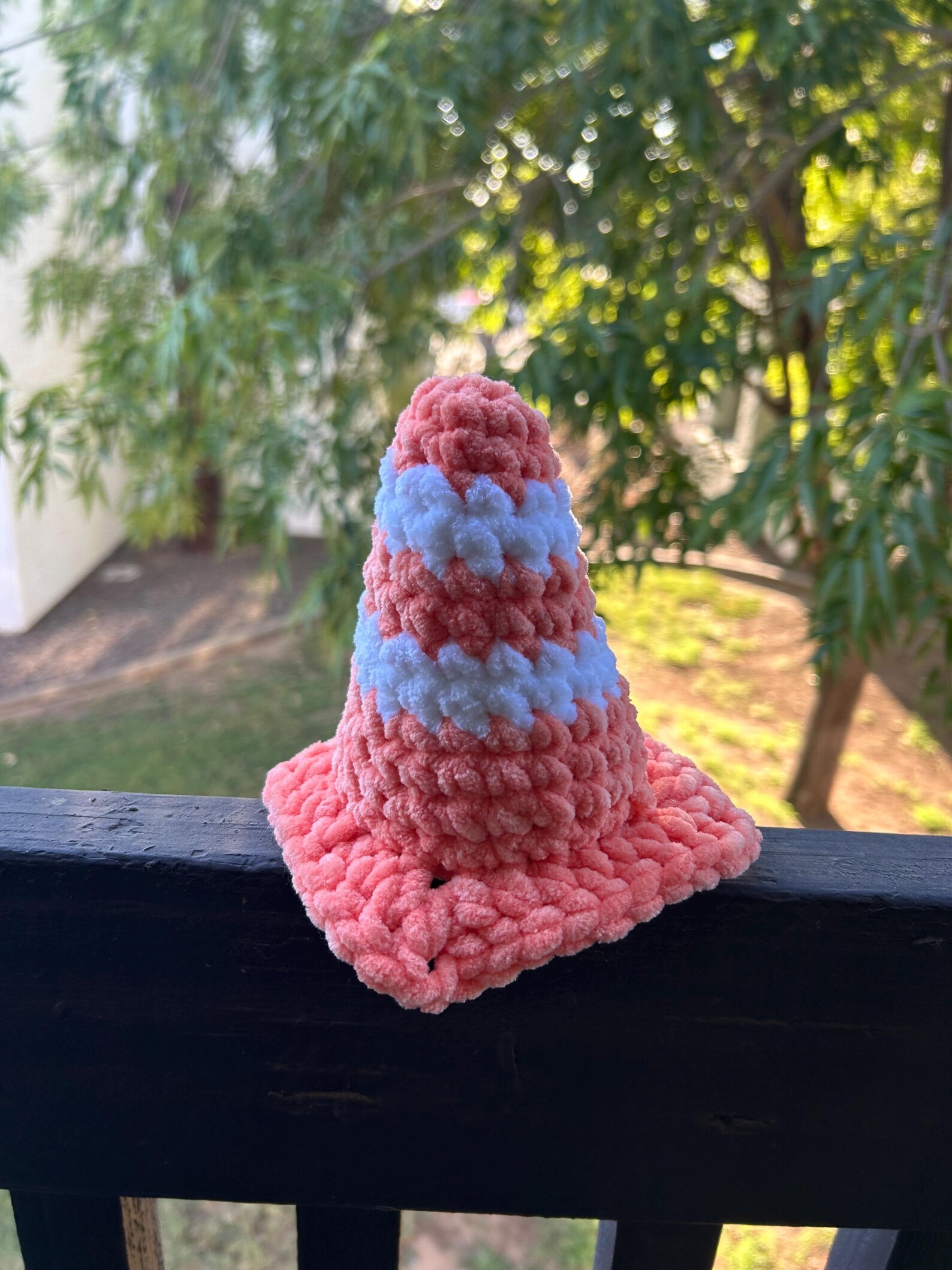 Crochet Stuffed Traffic Cone - Etsy
