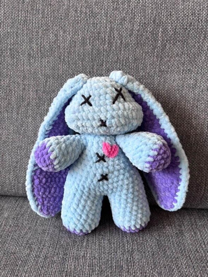 Hexed Hare Amigurumi Crochet PDF Digital Pattern - Etsy