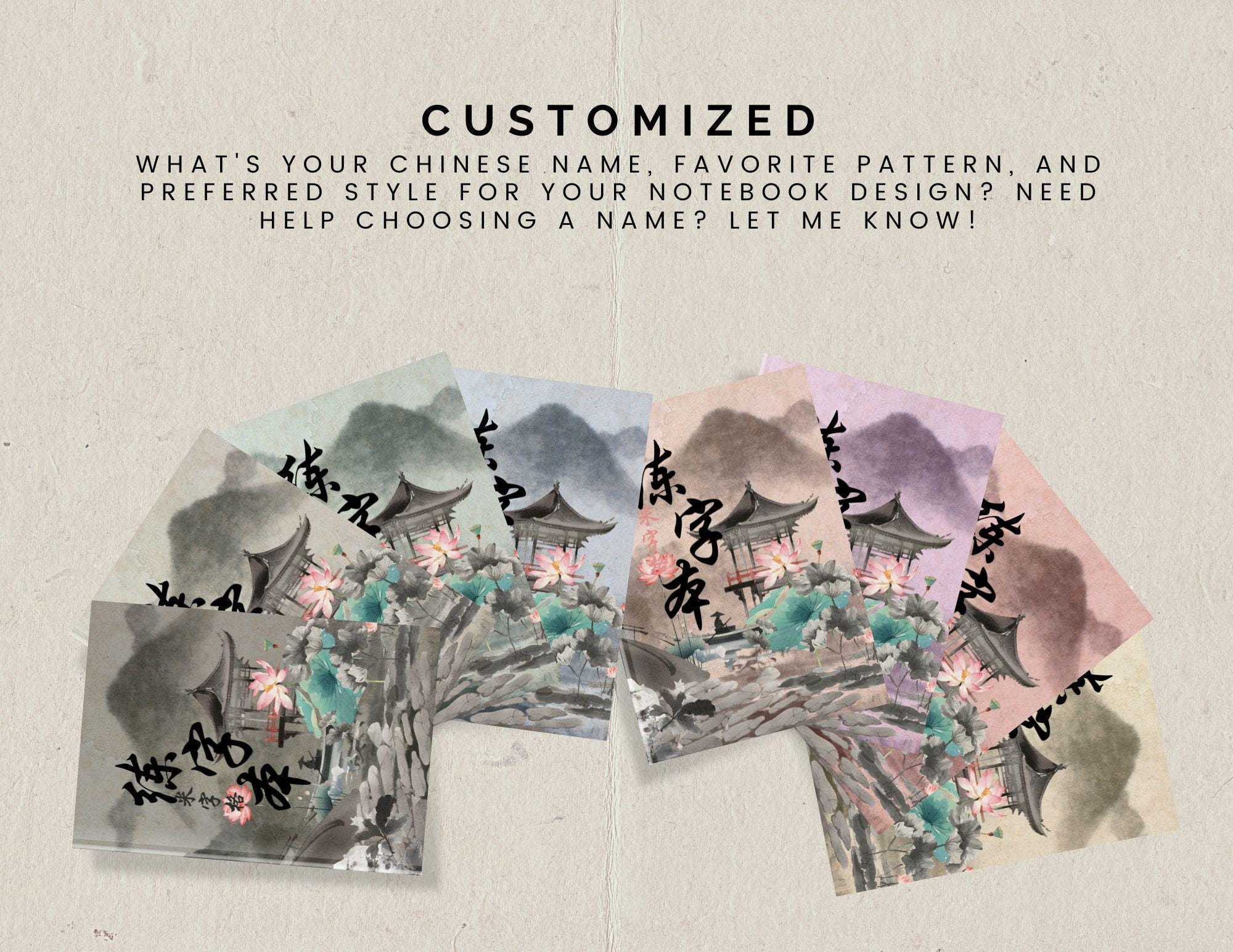 Chinese Writing Practice Notebook Chinese Character Learning Mandarin ...