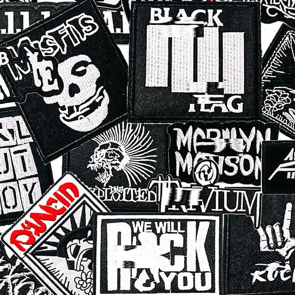 Punk Metal Band Patches - Etsy