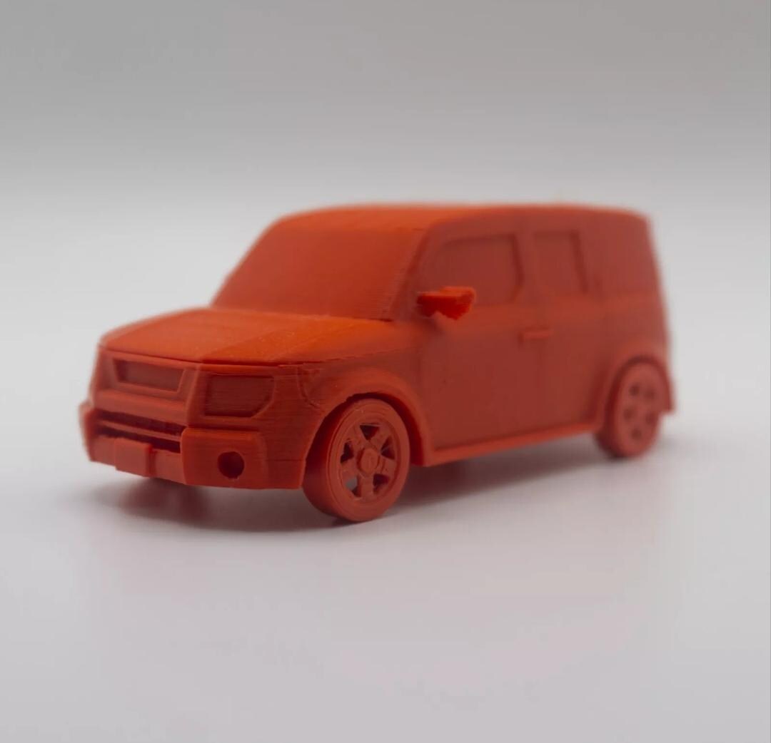 Honda Element Toy Car Model Car Red Rolling Scale Model Honda Element ...