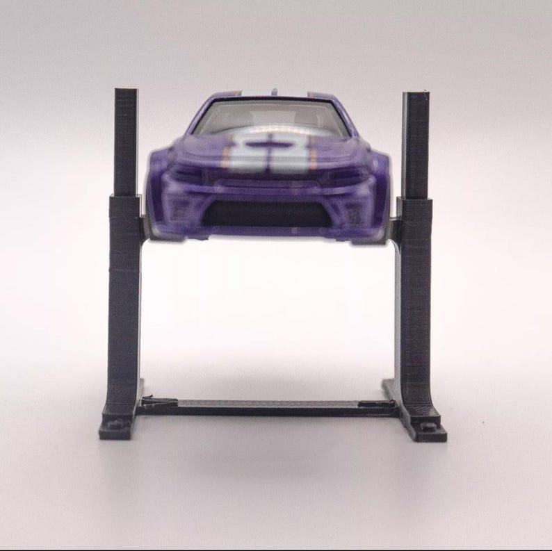 Hot Wheels Car Lift Stand: 1/64 Scale Diecast Display (5 Pack) - Etsy
