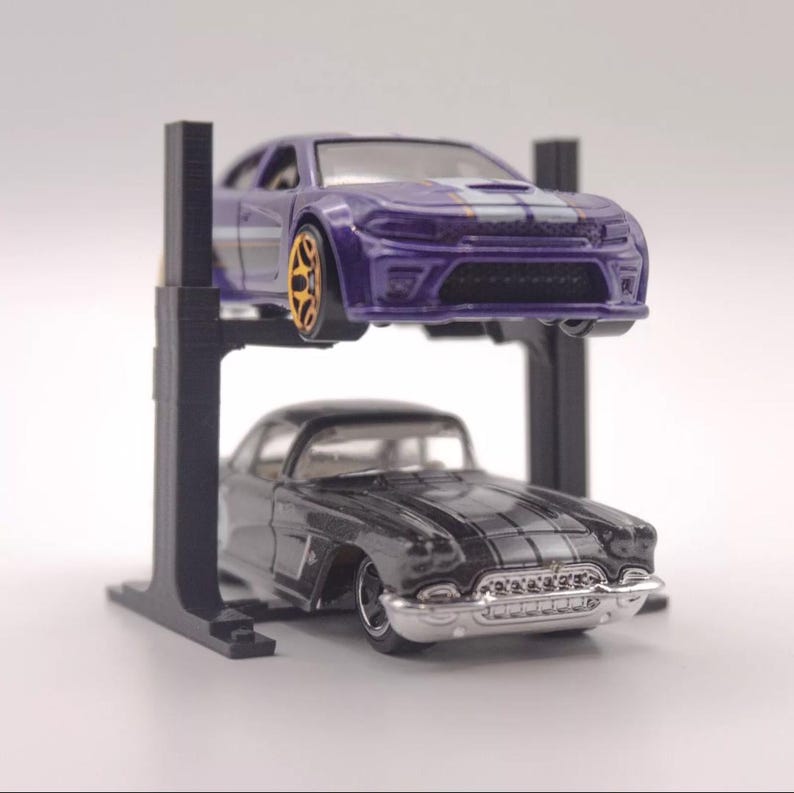 Hot Wheels Car Lift Stand: 1/64 Scale Diecast Display (5 Pack) - Etsy