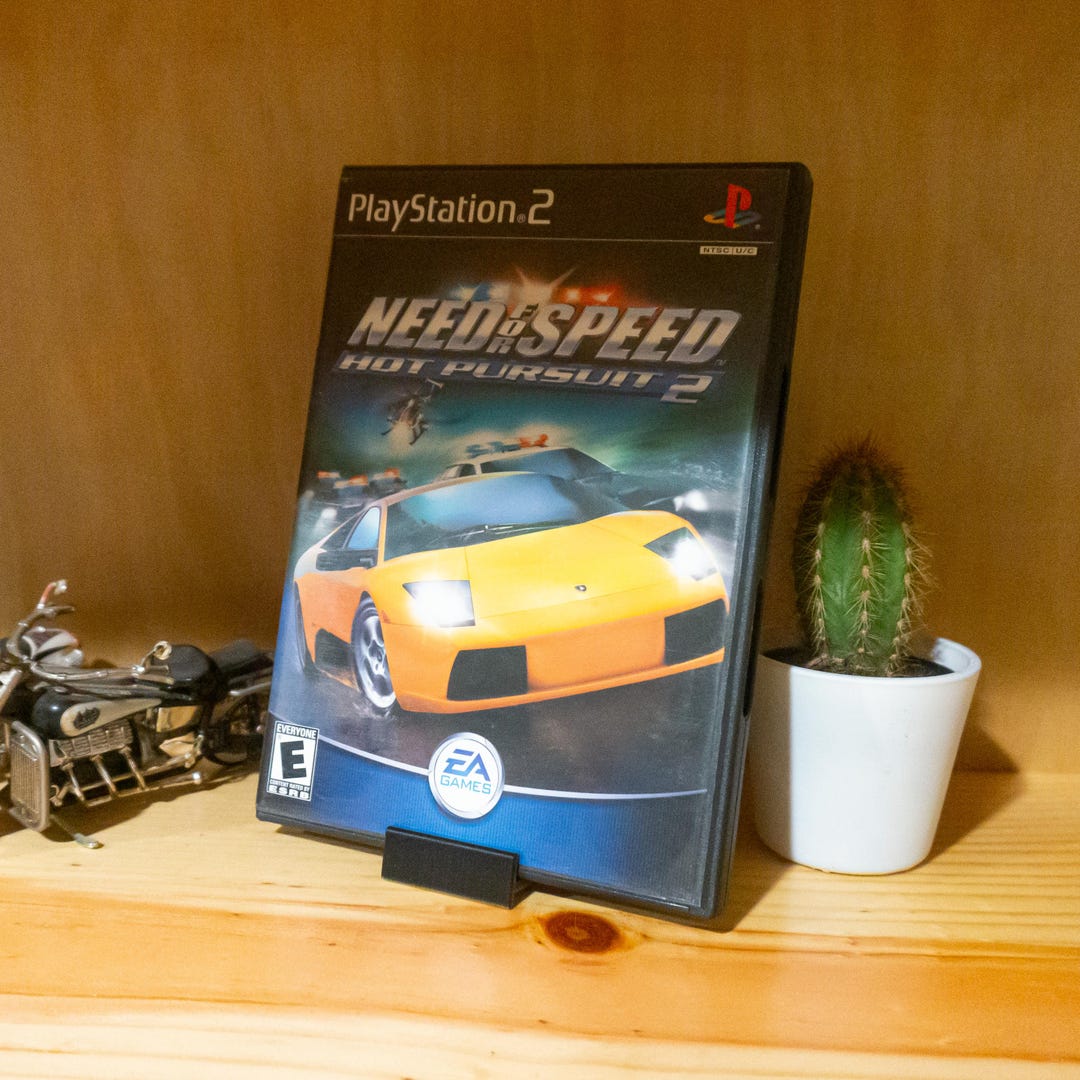 Set of 5 Elegant DVD Case Holders - Sleek Swooping Design, Sturdy Storage Stand for Dvds, Blu ...