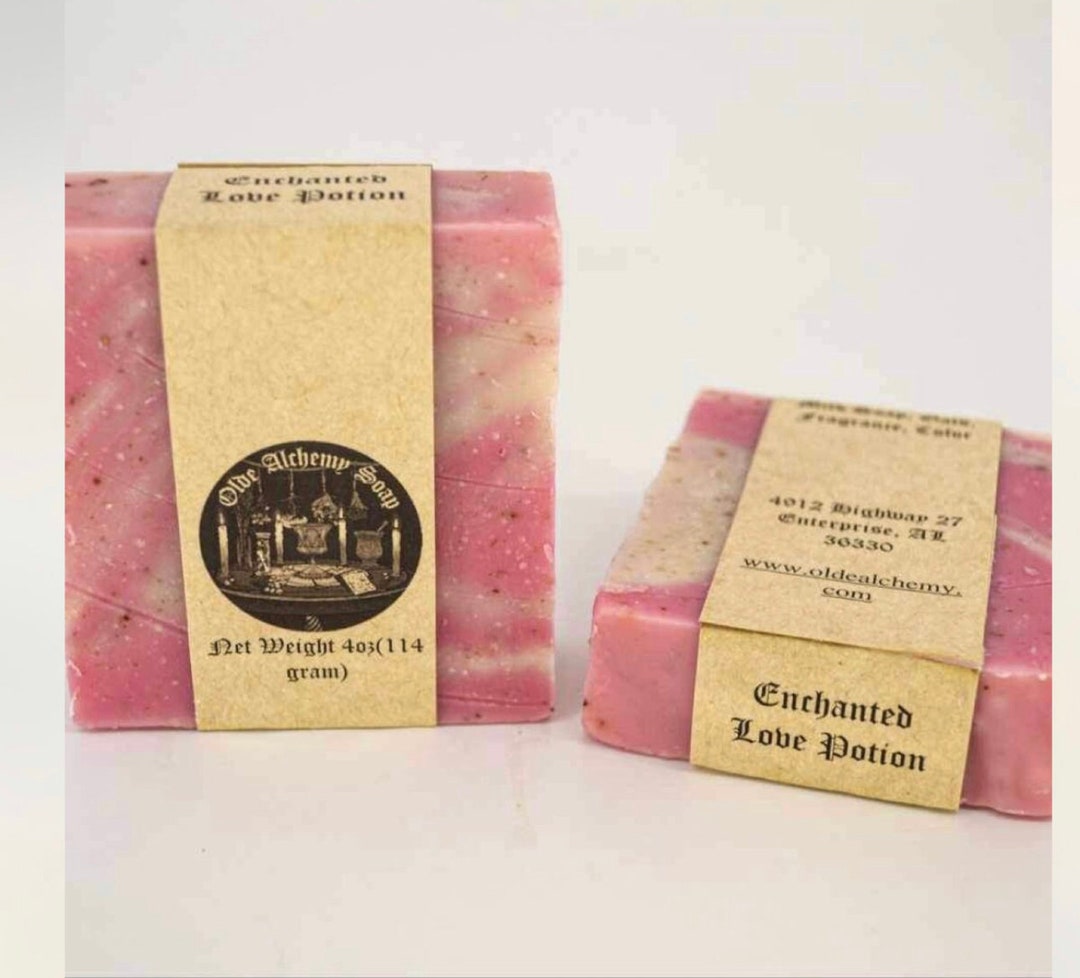 Enchanted Love Potion Goat Milk Soap - Etsy