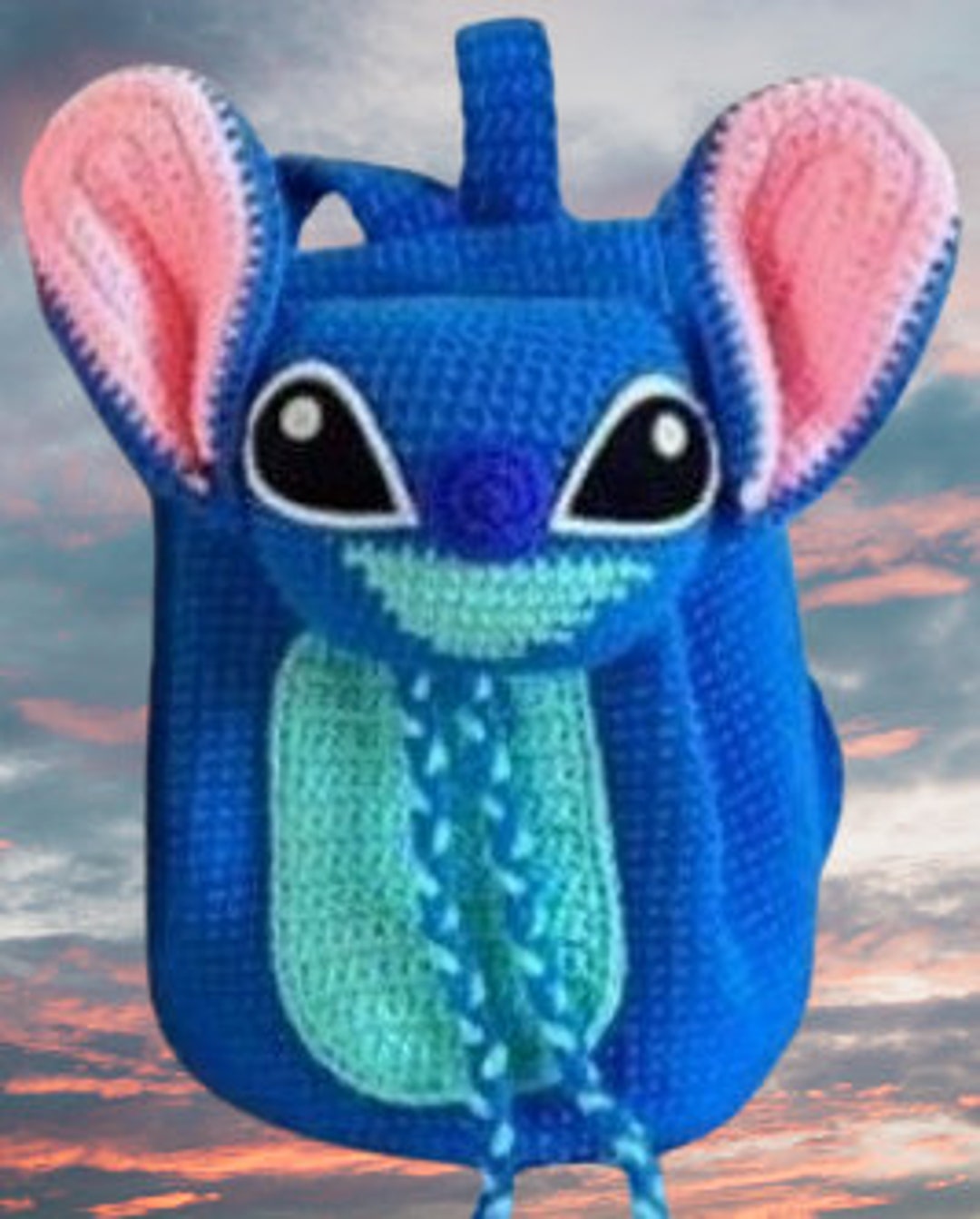Stitch Backpack Diagram in Amigurumi - Etsy