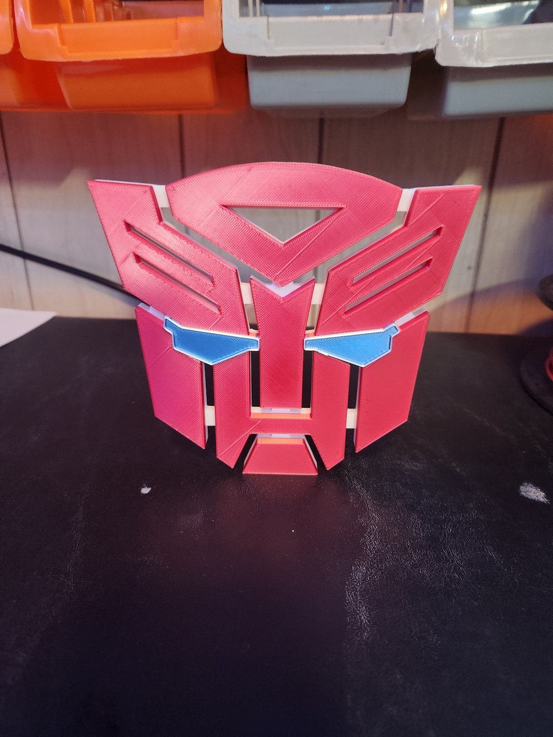 Transformers Autobot 3D Printed Logo Art - Etsy