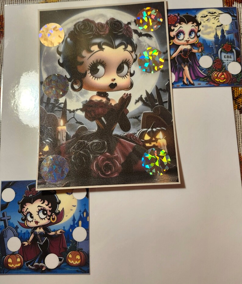 Betty Boop Halloween A5 - Etsy