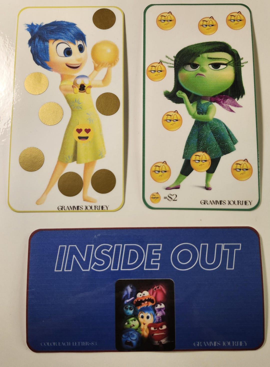 Inside Out Saving Challenges - Etsy