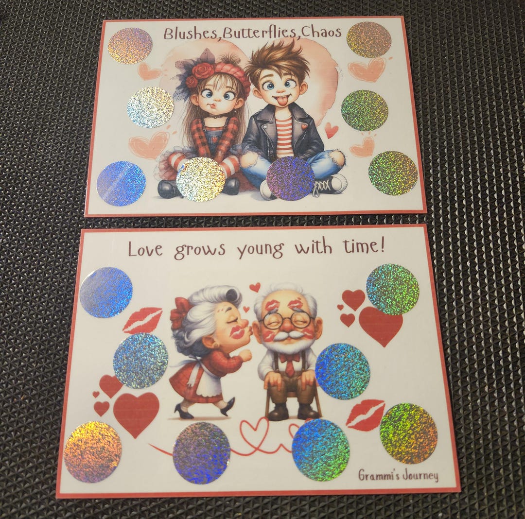 Set of A5 Valentines Saving Challenges - Etsy