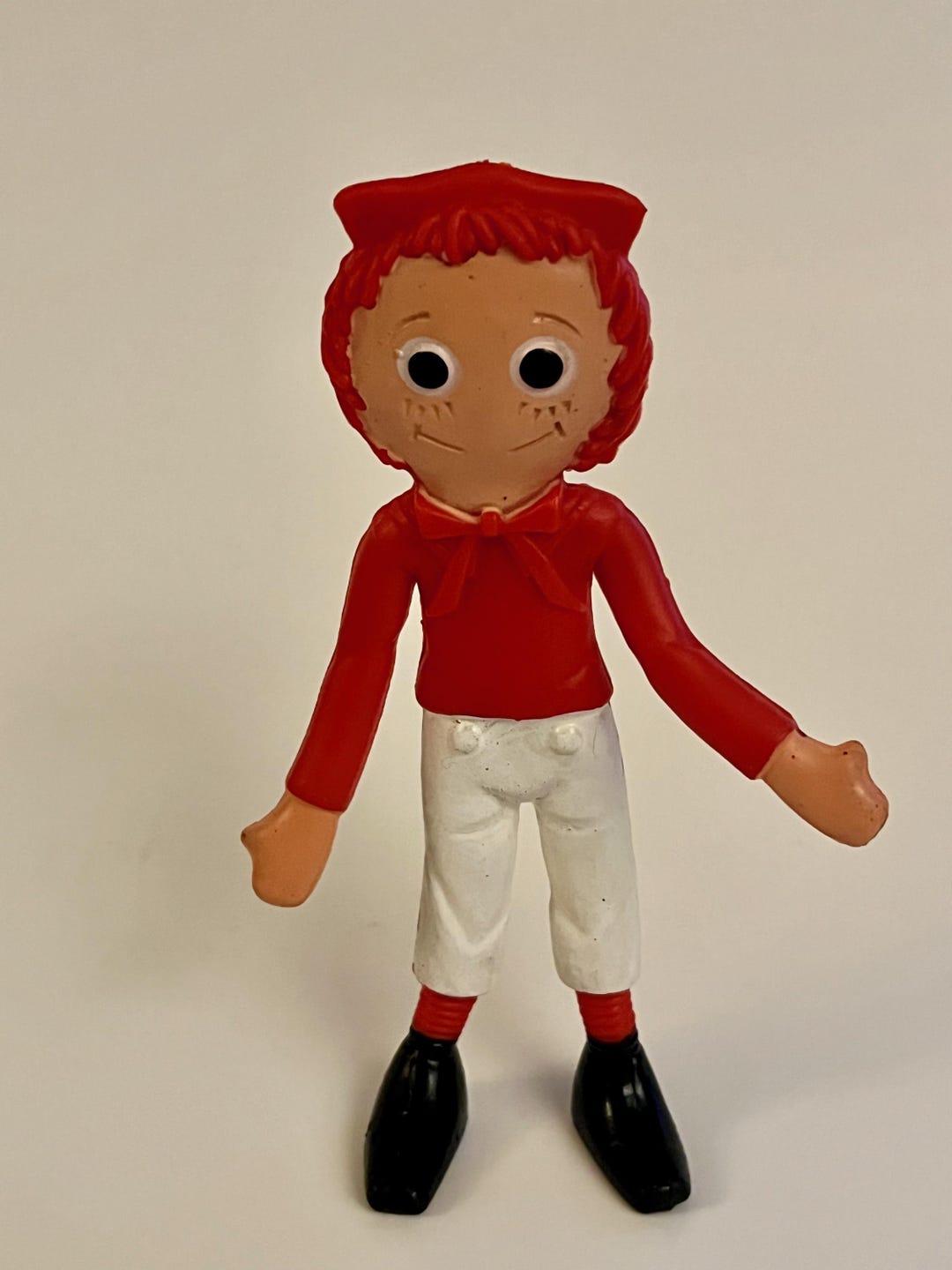 Vintage Raggedy Andy Rubber Doll Bob Merrill Company 1967 - Etsy