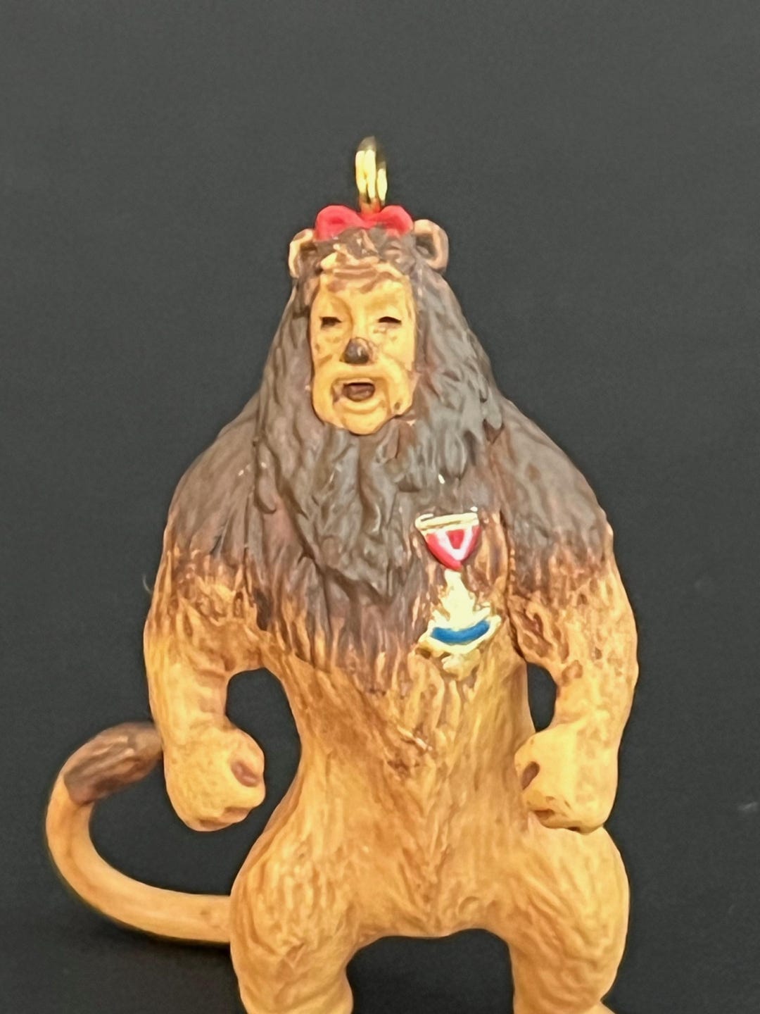 2003 Cowardly Lion of Wizard of Oz Miniature Decoration Pendant ...