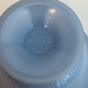 Vintage Pyrex Delphite Sugar Bowl Blue - Etsy