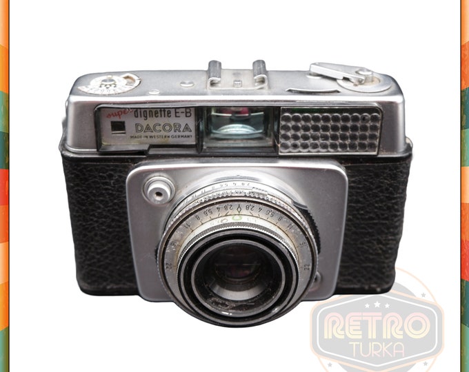 Dacora Super Dignette Prontor 250LK German Camera Prop With Case ...