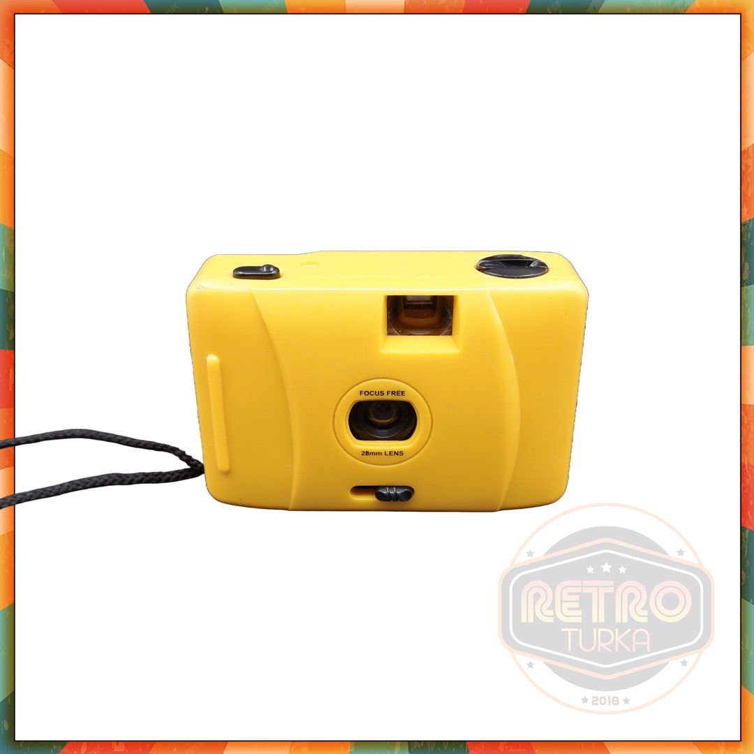 Focus Free Yellow Color 35mm Camera - Etsy